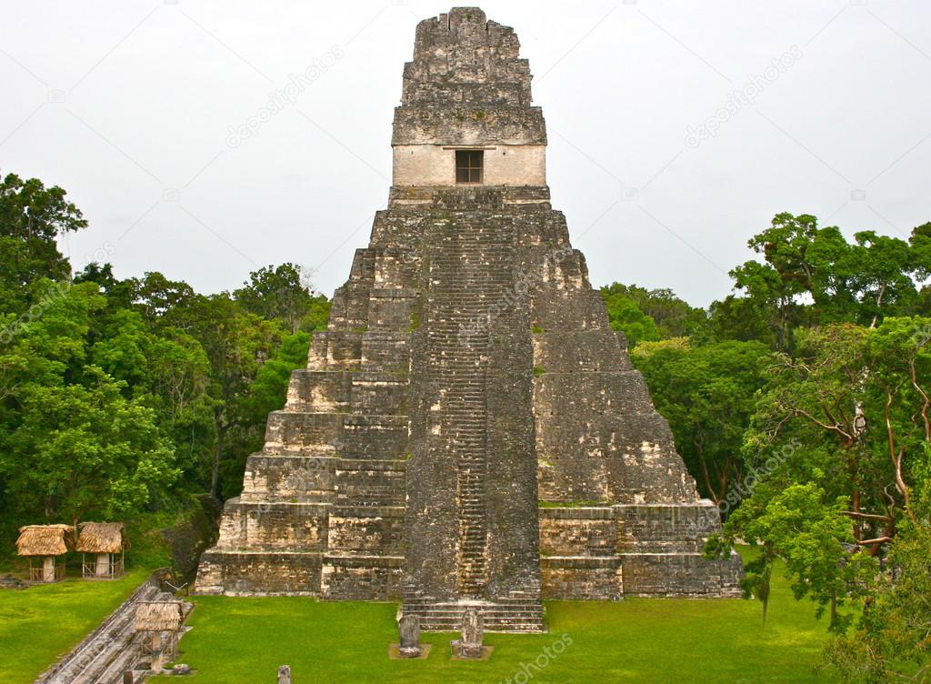 Tikal Pyramid in Guatemala — Stock Photo © mtdozier23 #12682460
