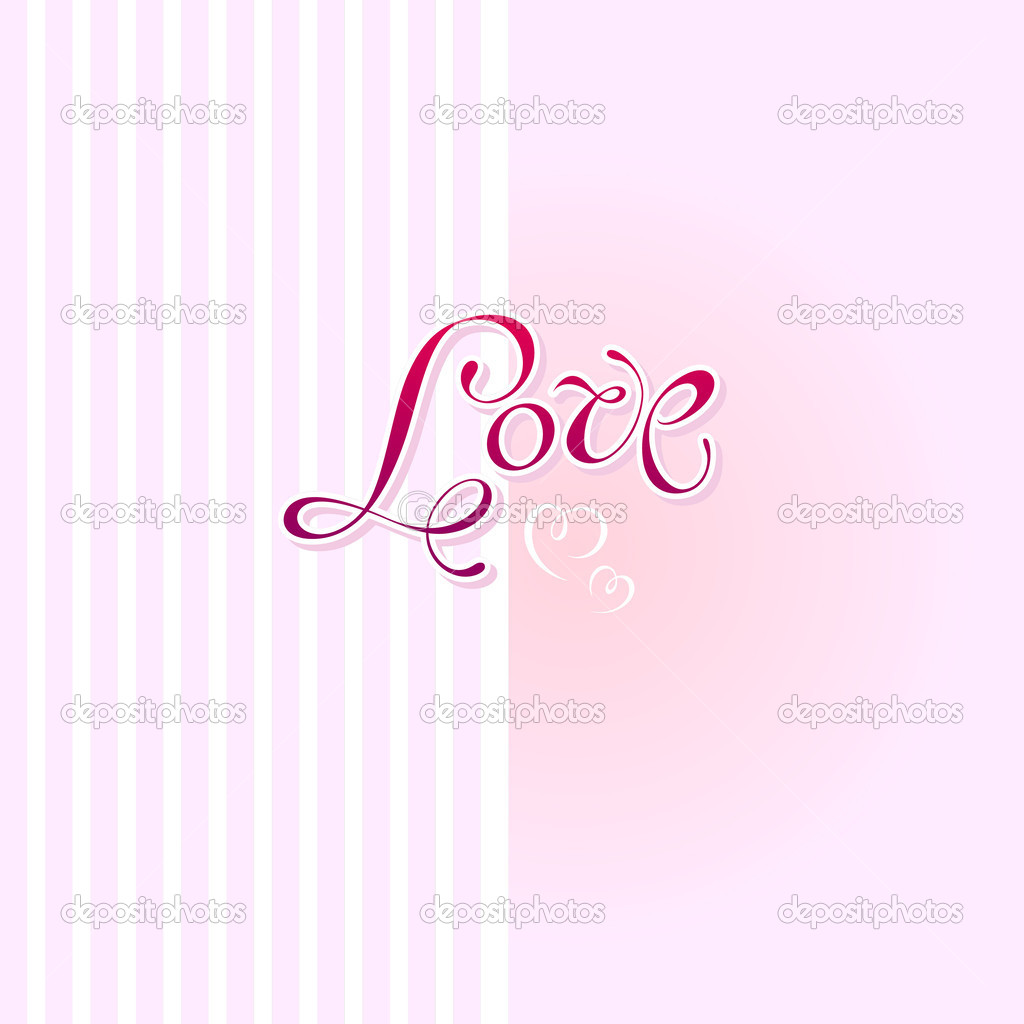 Love card design. vector illustration Stock Vector by ©Maxutov 34036161