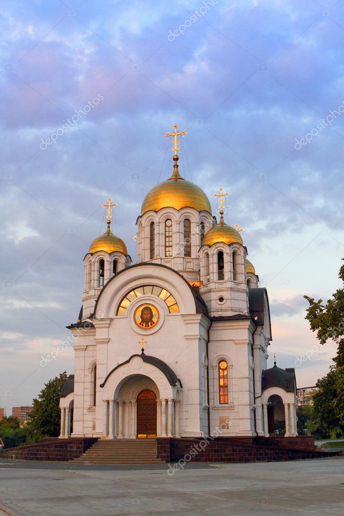 A russian church — Stock Photo © ShepelevaElena #12663371