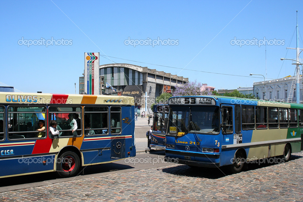 Argentinian buses – Stock Editorial Photo © Procy #18970435