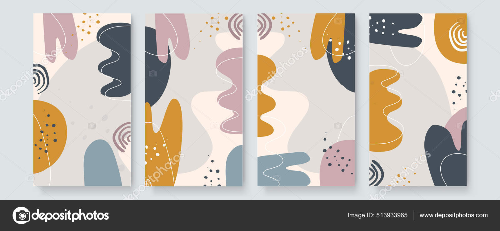 Creative Hard Paint Cover Design Backgrounds Vector Minimal Trendy ...