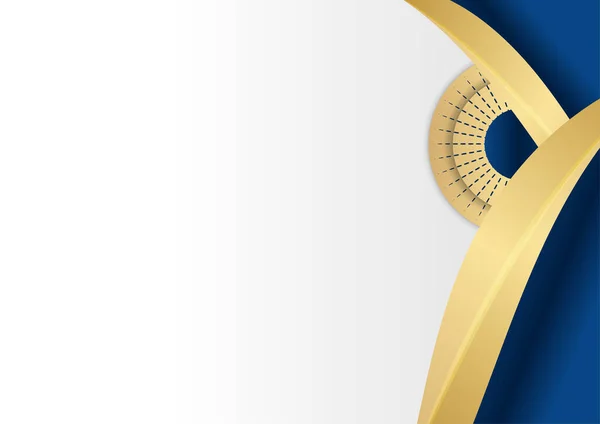 4,367,250 Blue and gold background Vector Images | Depositphotos