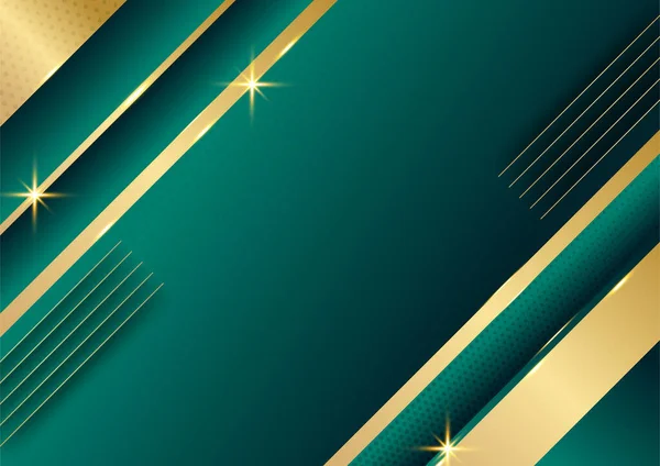 Modern Dark Green Gold Abstract Background Stock Vector by ©salmanalfa ...