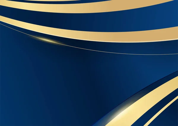 Abstract Blue Gold Background Stock Vector by ©salmanalfa 691408028