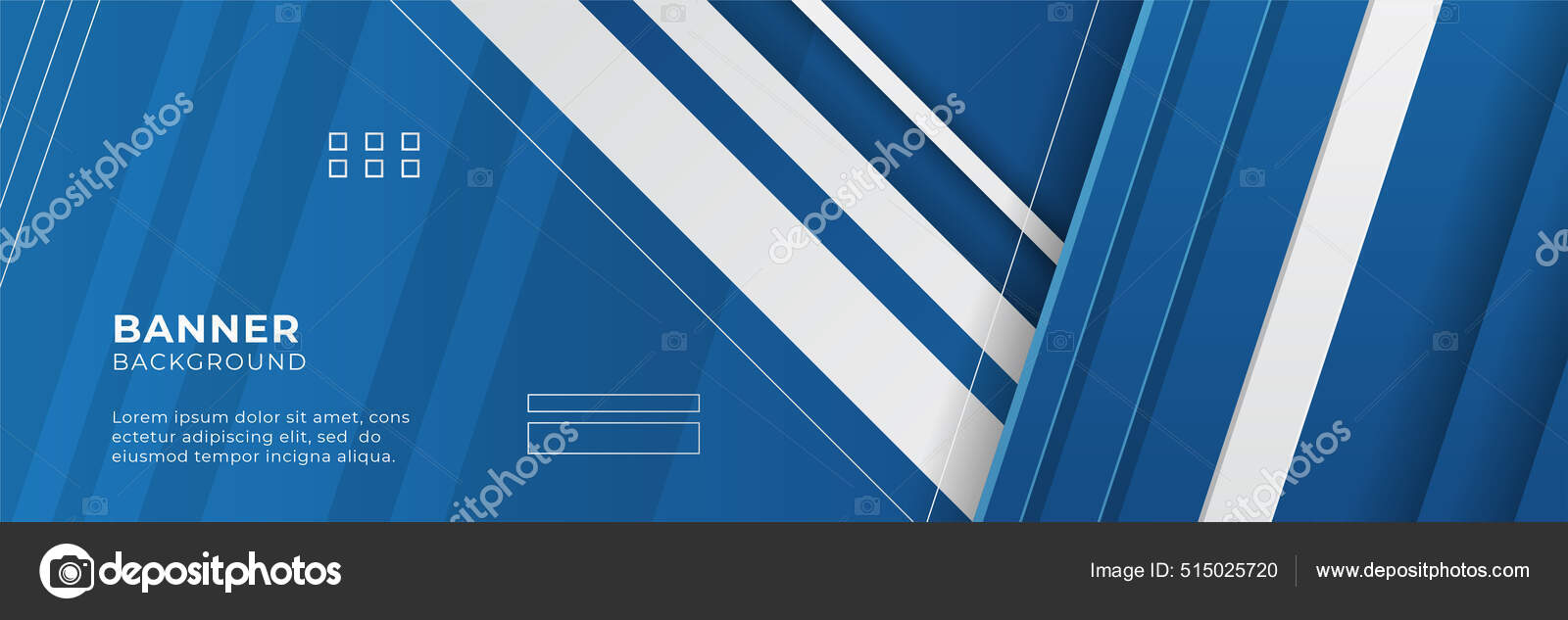 Modern Abstract Gradient Dark Navy Blue Technology Banner Background ...