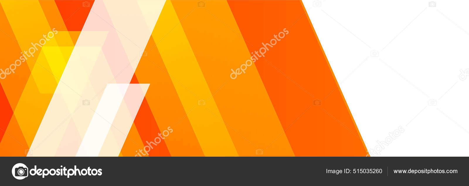 Modern Red Orange Banner Background Stock Vector by ©salmanalfa 515035260