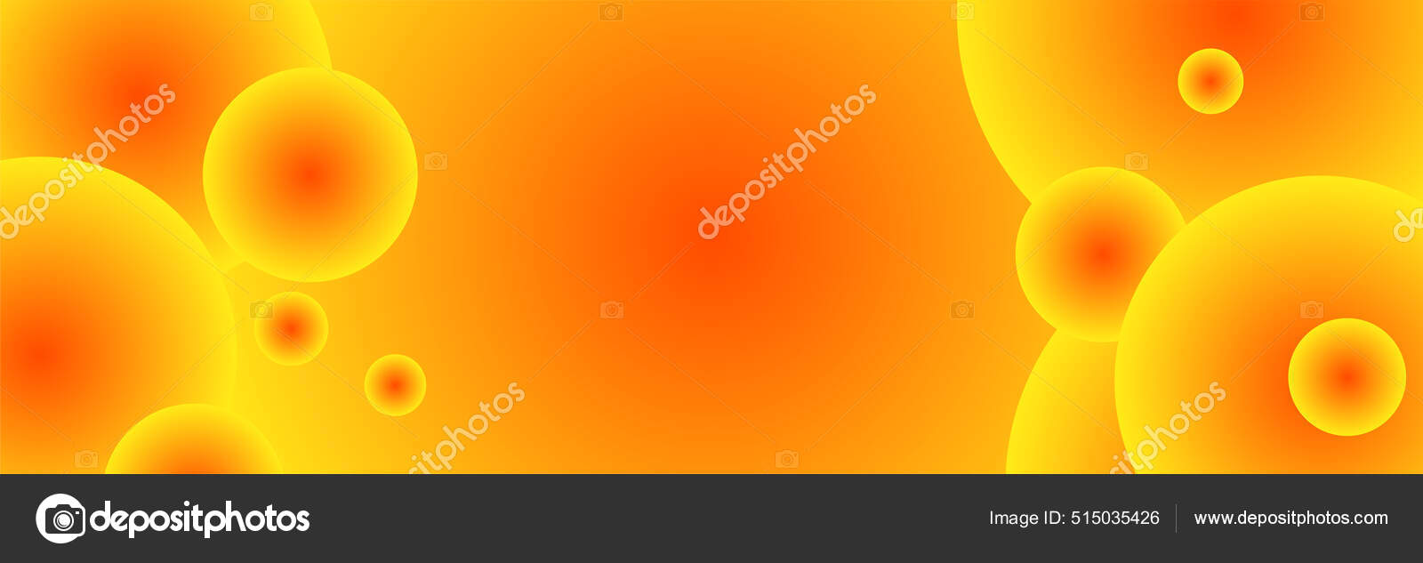 Modern Red Orange Banner Background Stock Vector by ©salmanalfa 515035426