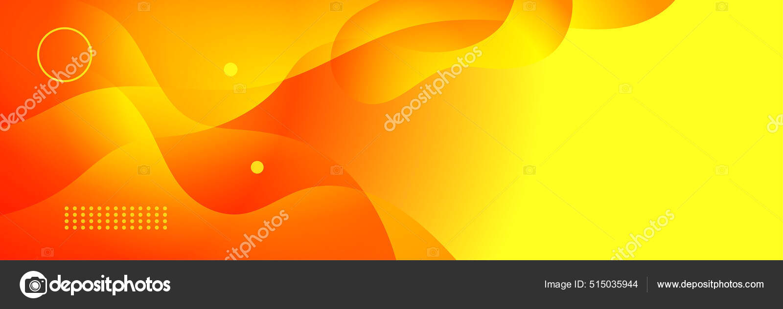 Modern Red Orange Banner Background Stock Vector by ©salmanalfa 515035944