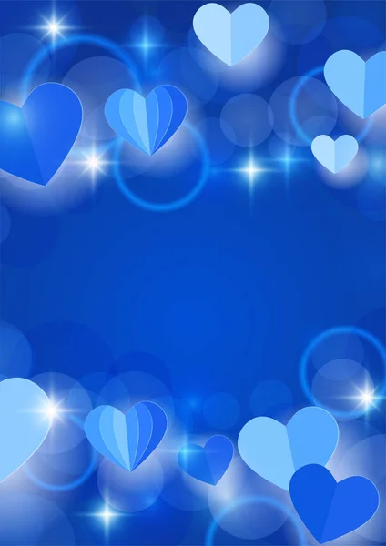 Corazones Azules De Amor