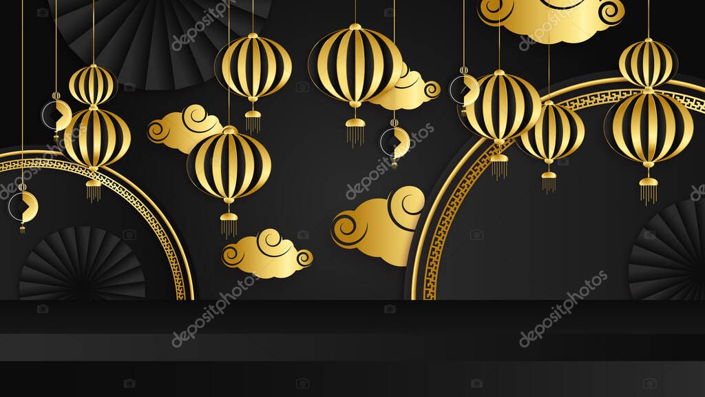 Fener Lamba Sınır Çerçeve Şekil Sembol Bulut Sabit Yelpaze Çiçekli ...