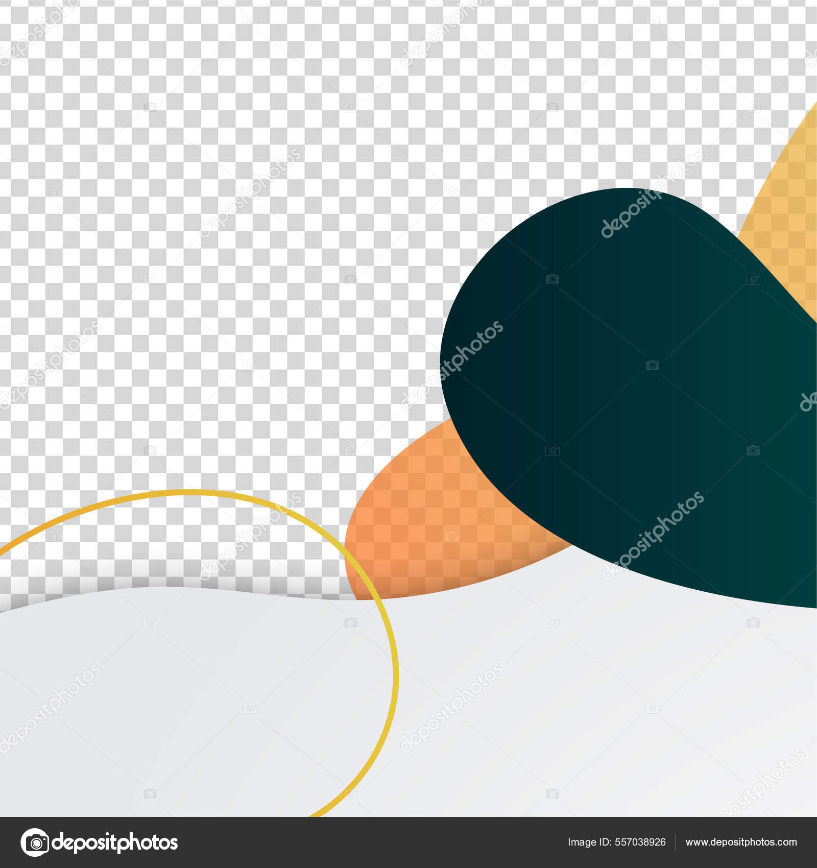 Clear Bloob Transparant Green Colorful Sale Post Design Template ...