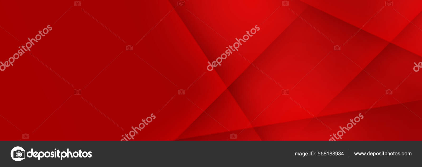 Corporate Business Red Wide Banner Design Background Abstract Modern ...