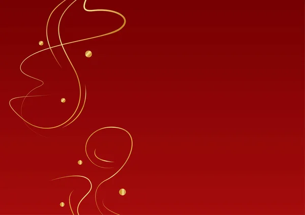 Abstract Red Gold Presentation Design Background Stock Vector by ...