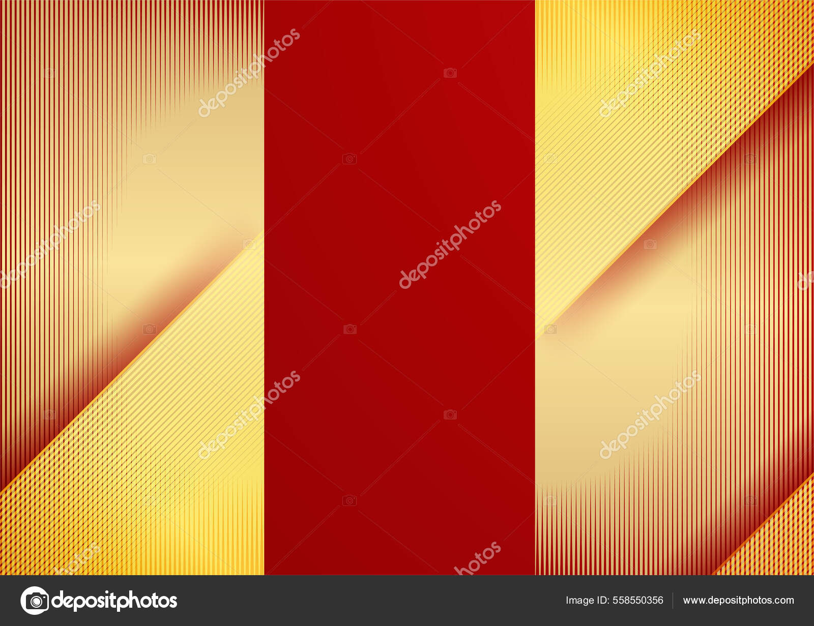 Luxury Abstract Red Gold Cover Design Background Stock Vector by ...