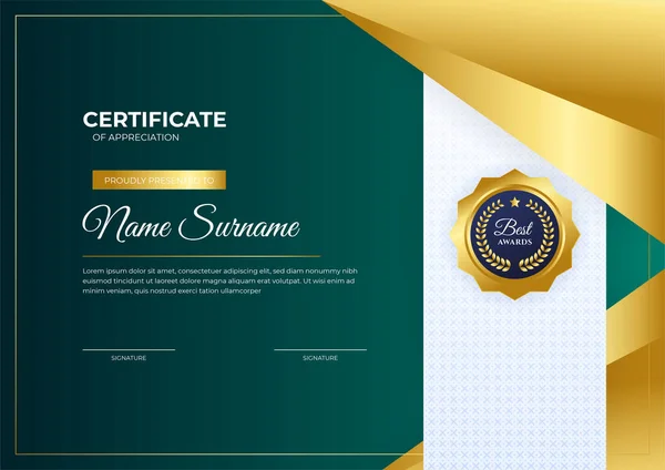 12,926,770 Certificate background green Vector Images | Depositphotos