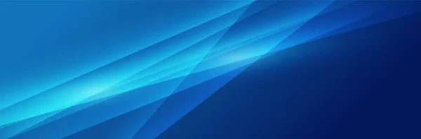 Blue Abstract Vector Long Banner Background Modern Abstract Gradient ...