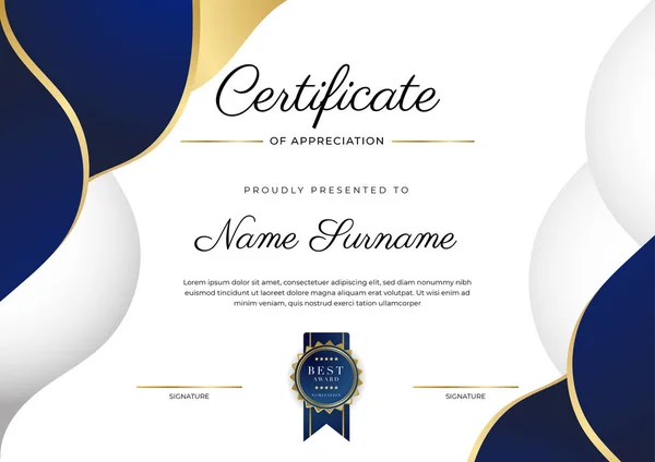 100,000 Blue certificate background Vector Images | Depositphotos