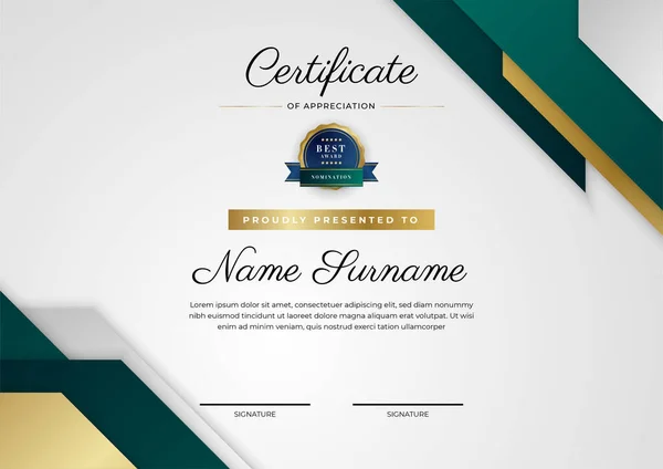 12,926,770 Certificate background green Vector Images | Depositphotos