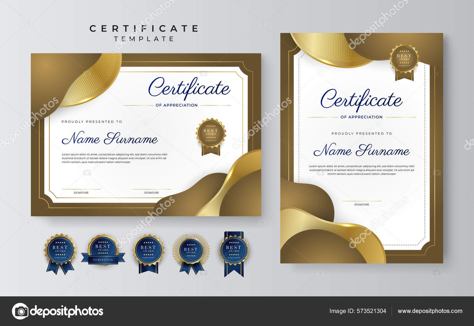 Certificate Of Achievement Border