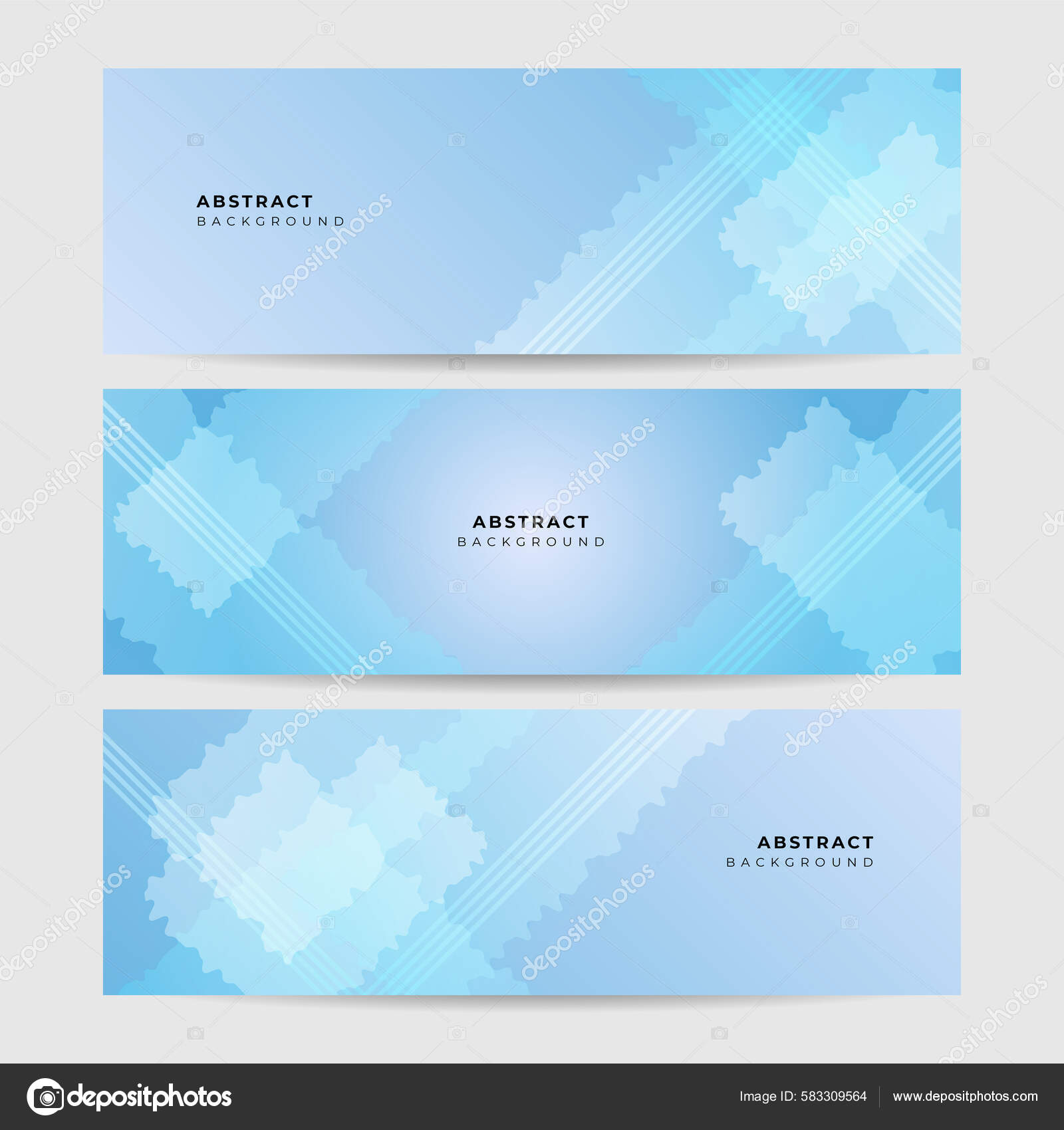 Vector Abstract Graphic Design Banner Pattern Background Template Blue ...