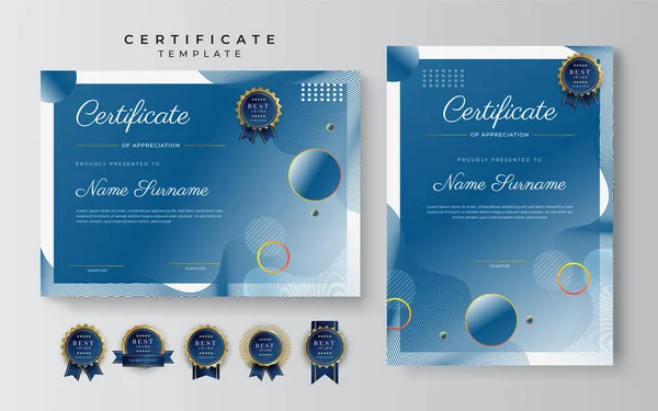 100,000 Blue certificate background Vector Images | Depositphotos