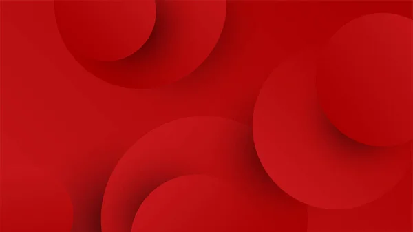 Modern Red Background Presentation Design Concept Stock Vector by ...