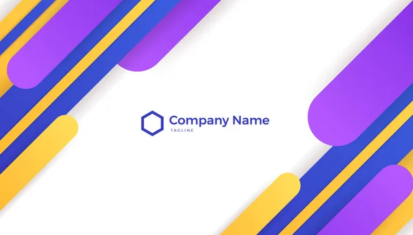 Modern Creative Clean Colorful Blue Business Card Design Template ...