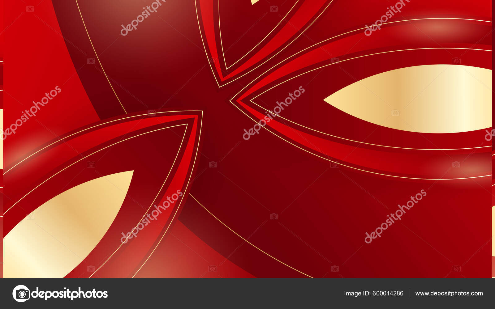 Latar Belakang Merah Dan Emas Abstrak Vektor Stok oleh ©salmanalfa ...