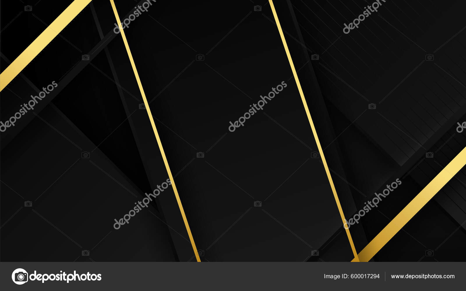 Latar Belakang Hitam Dan Emas Yang Abstrak Vektor Stok oleh ©salmanalfa ...