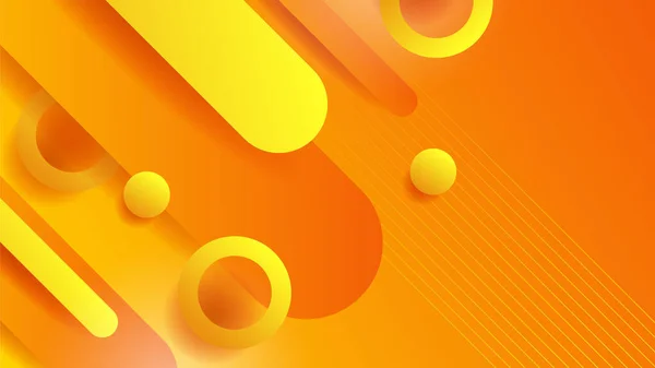 Orange Abstract Banner Background Stock Vector By ©salmanalfa 613834714