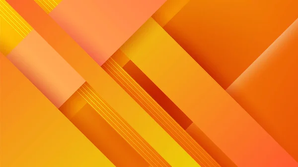 Modern Orange Yellow Geometric Abstract Banner Background Design Suit ...