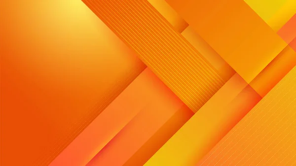 Abstract Orange Yellow Banner Background Vector de stock por ...