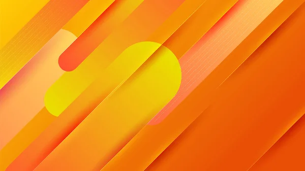 Abstract Orange Yellow Banner Background Stock Vector by ©salmanalfa ...