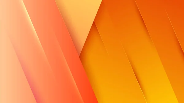 Abstract Orange Yellow Banner Background Stock Vector by ©salmanalfa ...