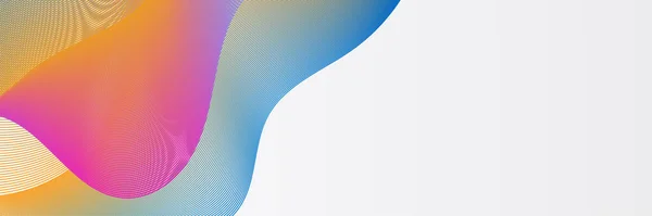 Abstract Blue Wave Flowing Banner Background Design Vector Illustration ...