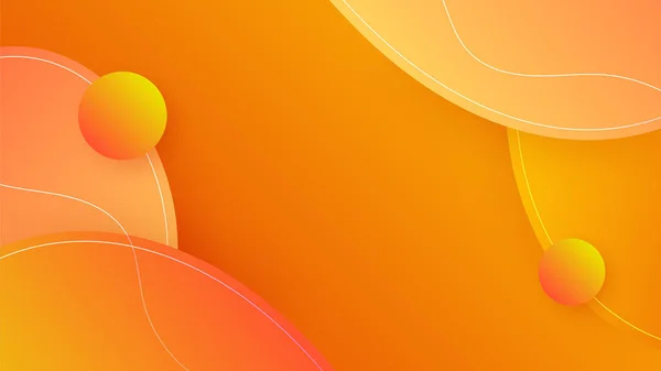 Abstract Orange Yellow Banner Background Stock Vector By ©salmanalfa