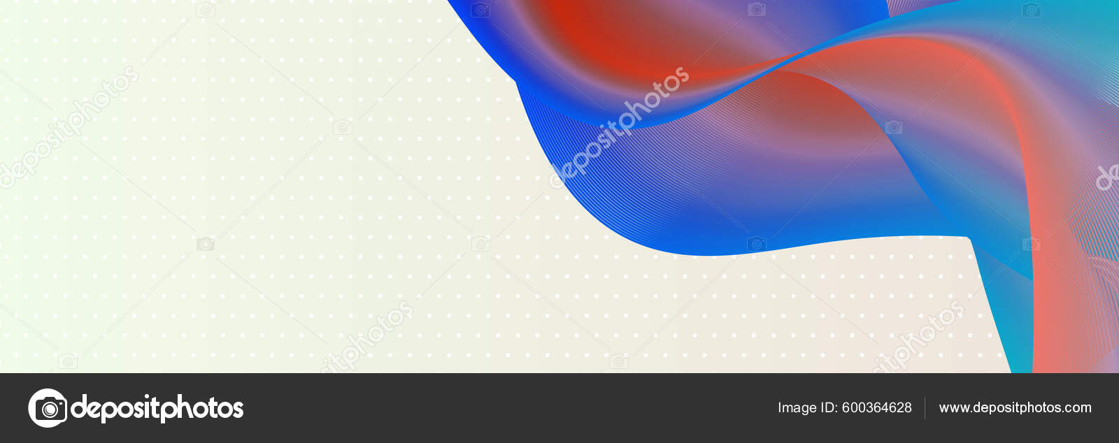 Abstract Wave Curve Lines Banner Background Design Vector Illustration ...