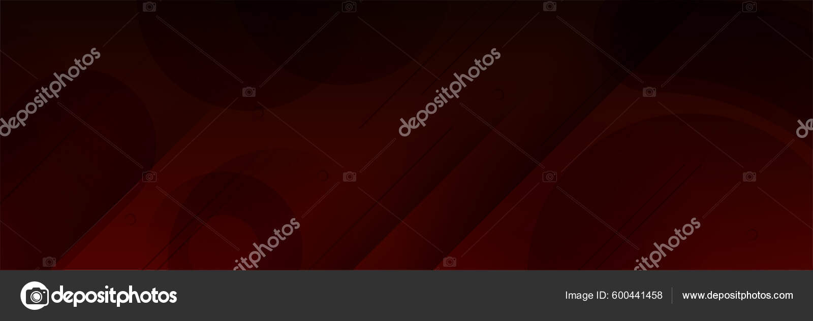 Abstract Red Vector Banner Background Stripes Stock Vector by ...