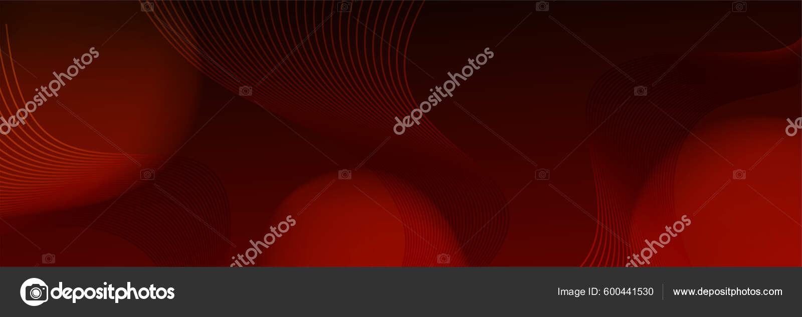 Abstract Red Vector Banner Background Stripes Vector de stock por ...