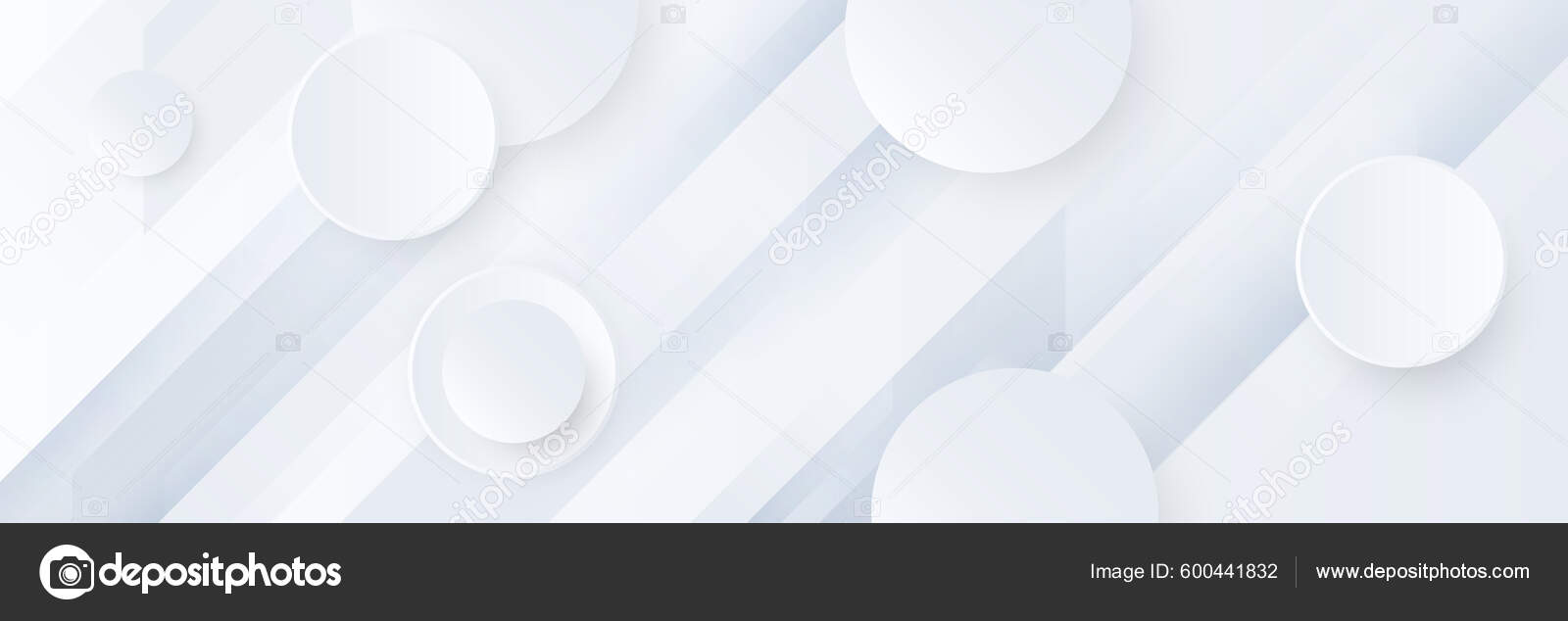White Abstract Modern Banner Background Design Vector Graphic Pattern ...