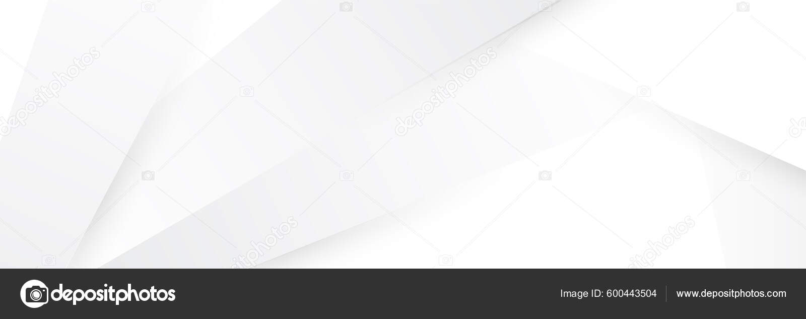 White Abstract Modern Banner Background Design Vector Graphic Pattern ...
