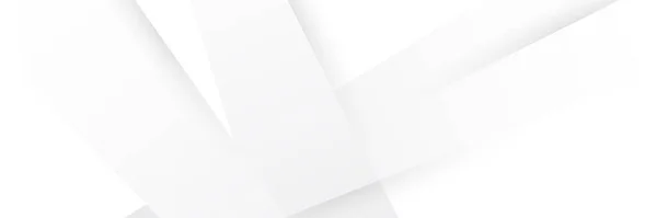 Technology Banner Design White Grey Arrows Abstract Geometric Vector ...