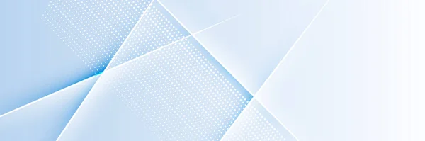 Light Blue White Abstract Modern Banner Background Design Vector ...