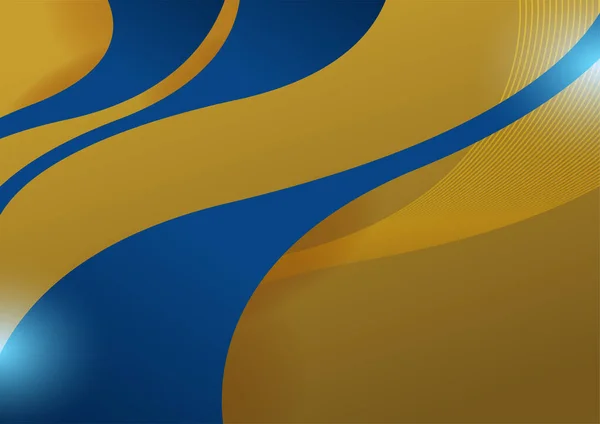 Fondo Azul Oro Abstracto Vector de stock por ©salmanalfa 601874502