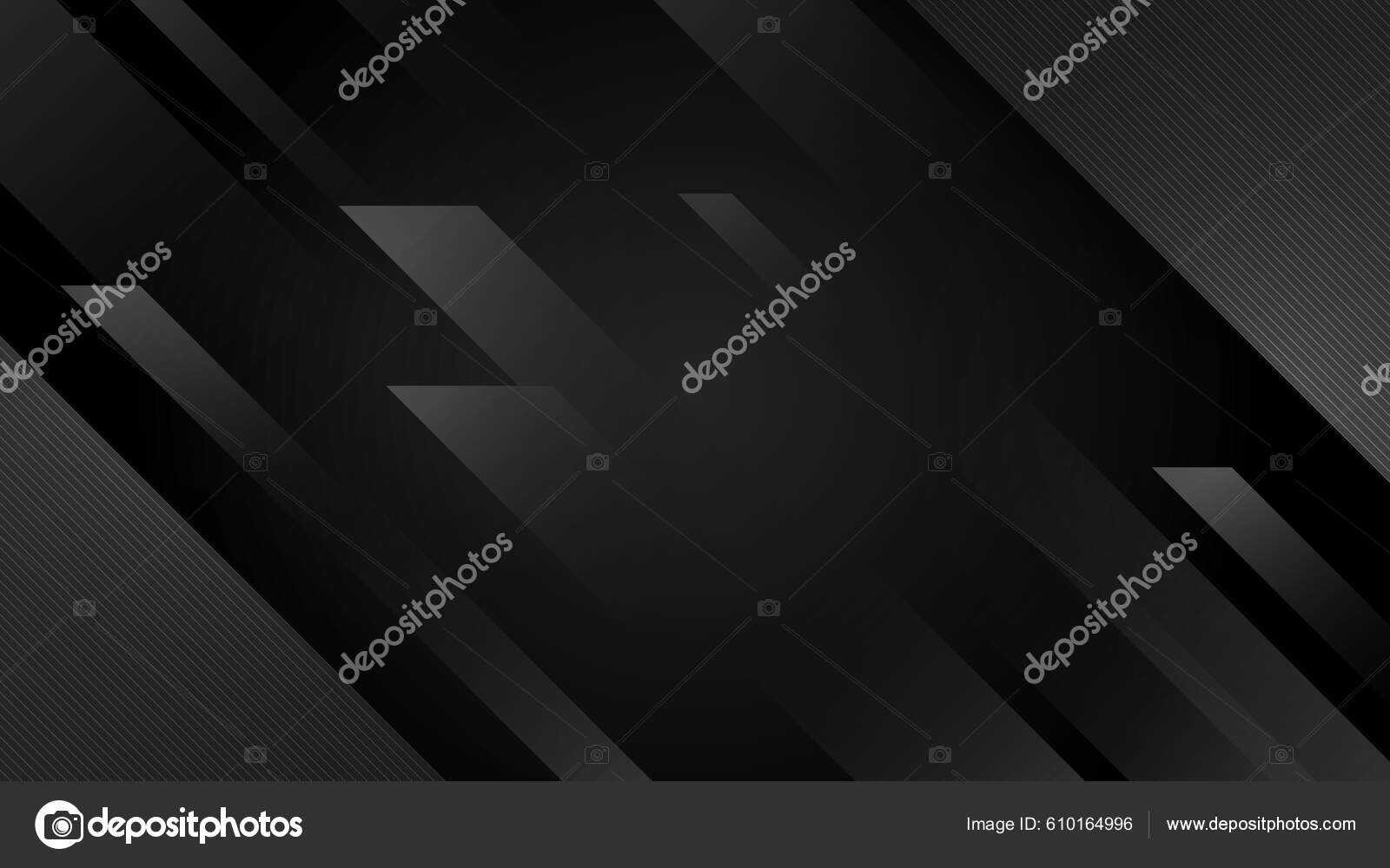 Black Background Simple Elegant Minimalist Design Concept Stock Vector ...
