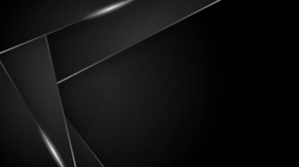 Black Background Simple Elegant Minimalist Design Concept Stock Vector ...