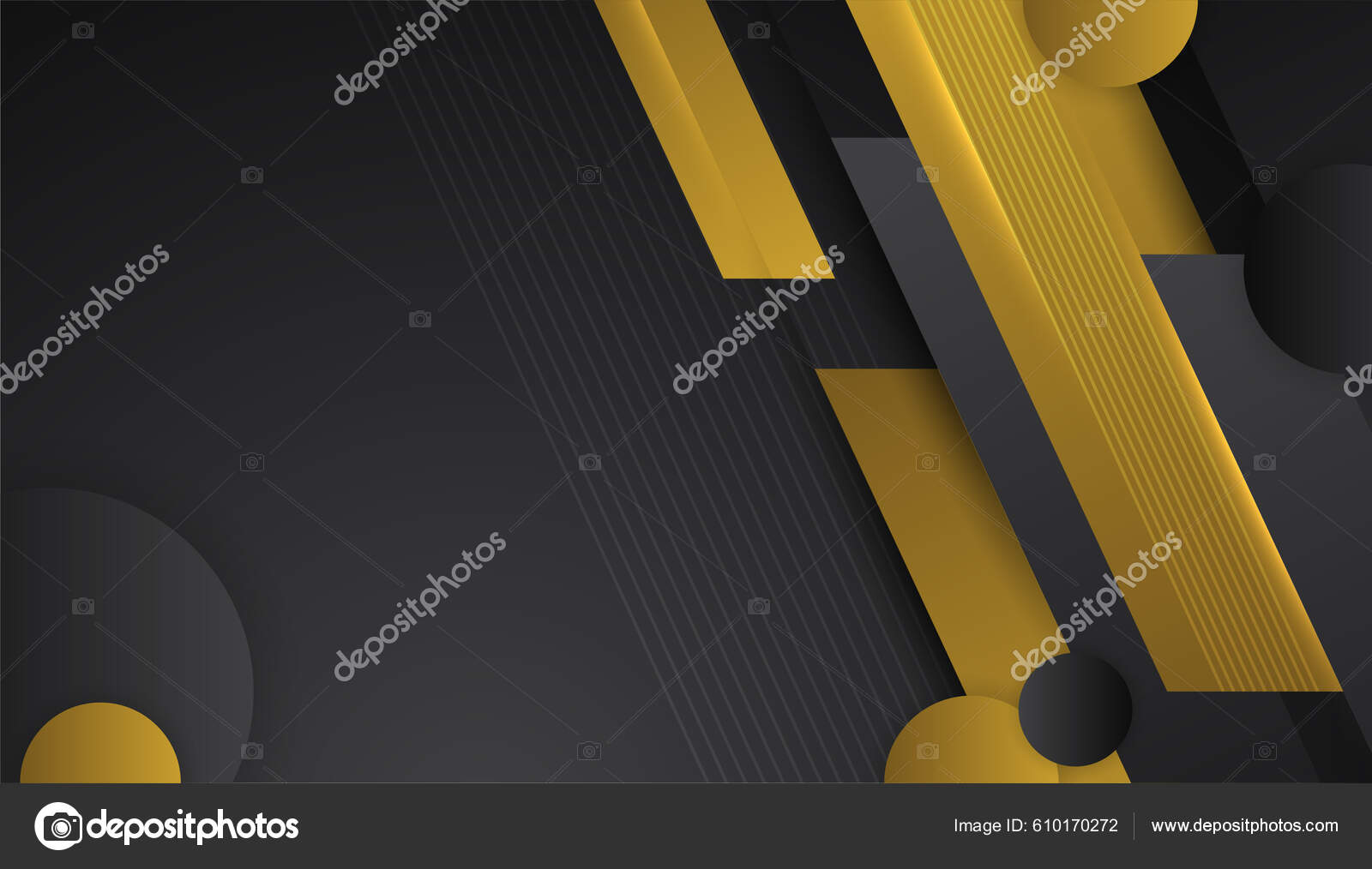 Latar Belakang Emas Hitam Mewah Panji Presentasi Bisnis Yang Elegan ...