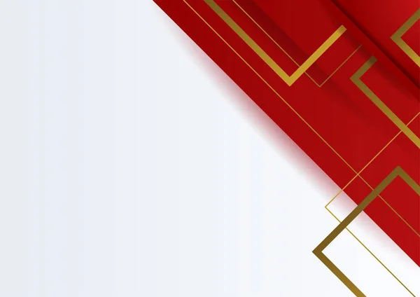 Red Gold Abstract Background Modern Minimalist Presentation Design Suit ...
