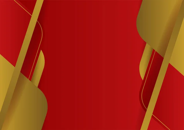 Red Gold Abstract Background Modern Minimalist Presentation Design Suit ...