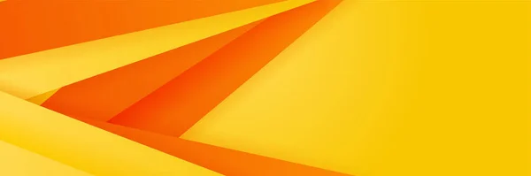 Modern Orange Yellow Geometric Abstract Banner Background Design Suit ...